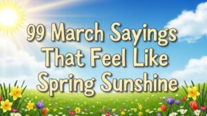 March Sayings That Feel Like Spring Sunshine - IDreamedThis